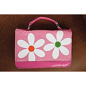 Daisy Microfiber Pink Book & Bible Cover