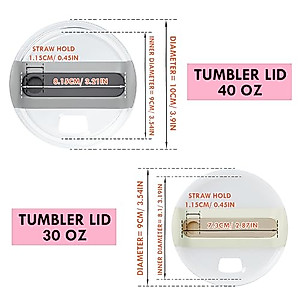 Personalized Nameplate For Cup, Quencher Tumbler Name Plate, Custom Tumble Name Tag 40oz/30oz, Acrylic Name Plate For Cup (Style 01)