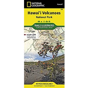 Hawaii Volcanoes National Park Map (National Geographic Trails Illustrated Map, 230)