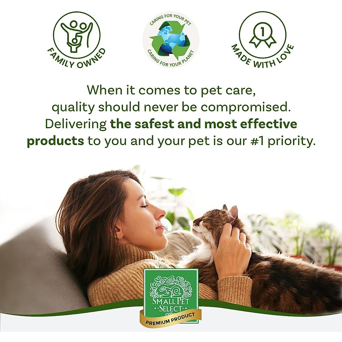 Small Pet Select - All Natural Pellet Bedding, 40lb