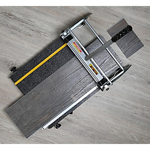 CUTTEREX 13" Free 360° Vinyl Laminate Floor Cutter for VCT, LVT, SPC, PVC, WPC, Rubber Floor and Rigid Core Vinyl Plank, 1 PC Free Spare Blade