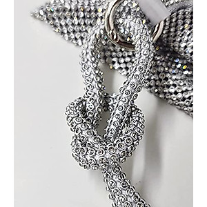 Rhinestone Purse, Evening Bag for Women, Sparkling Crystal Crossbody Bags for Party, Prom