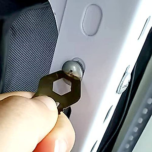 Haxtec Multi Tool Tactical Hair Clips - Multi-Functional EDC Survival Kit Christmas Gifts For Girls Women (10 Pack)