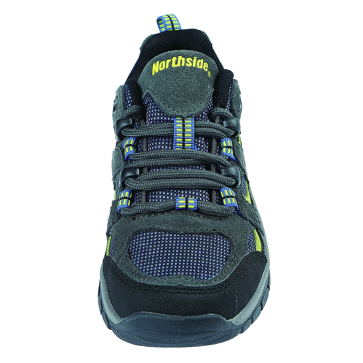 Northside Monroe Low Junior Hiking Boot , Blue/Lime, 6 M US Big Kid