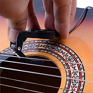 GOSONO Clip-On Pickup for Acoustic Guitar Mandolin Bouzouki Violin Banjo Ukulele Lute (for Acoustic Guitar)