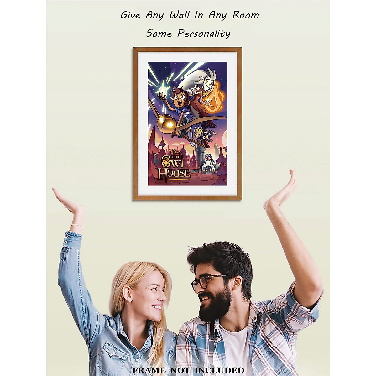 XIHOO Anime Cartoons The Owl House Wall Art Print Poster Home Decor Premium - Matte poster Frameless Gift 11 x 17 inch(28cm x 43cm)