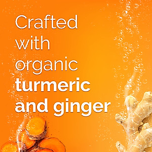 Emergen-C Citrus-Ginger Gummies, Turmeric and Ginger, Immune Support Natural Flavors With High Potency Vitamin C, 36 Count