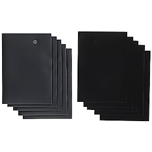 Ultra Pro 60ct Pro-Matte Black Small Deck Protectors, black, small
