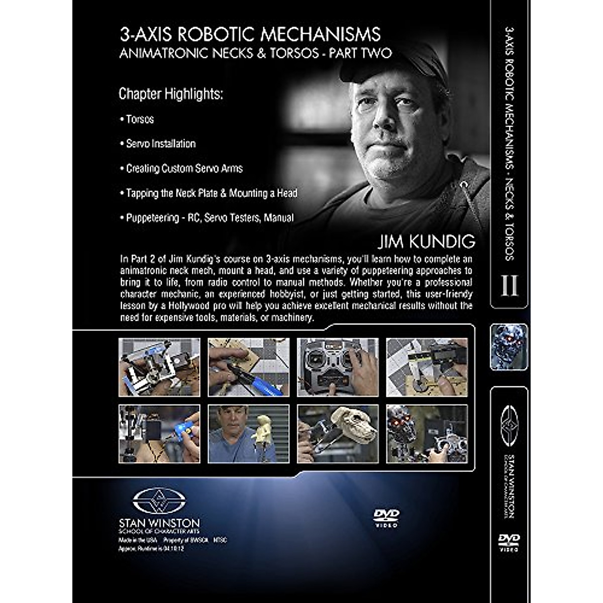 3-Axis Robotic Mechanisms: Animatronic Necks & Torsos - Part 2