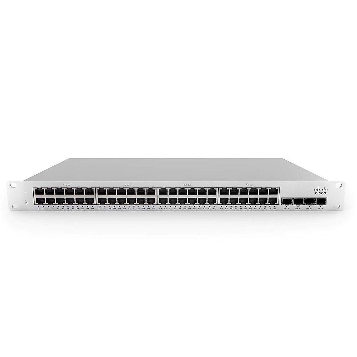Cisco Meraki MS350-48FP Cloud Managed Switch (48 Port Gigabit Ethernet, Layer 3, 740W PoE, Enterprise Licensing Required and Sold Separately)