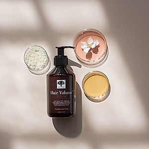 New Nordic Hair Volume Shampoo, Herbal Recipe for Thicker Fuller Hair, Vegan, Clean Ingredients, 8.5 Fl Oz