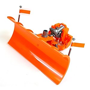 Bruder Toys - Construction Realistic Plow Blade Attachment for MB Actros, Mack and Man Trucks, and 2000-3000 Pro Series Tractors - Ages 4+