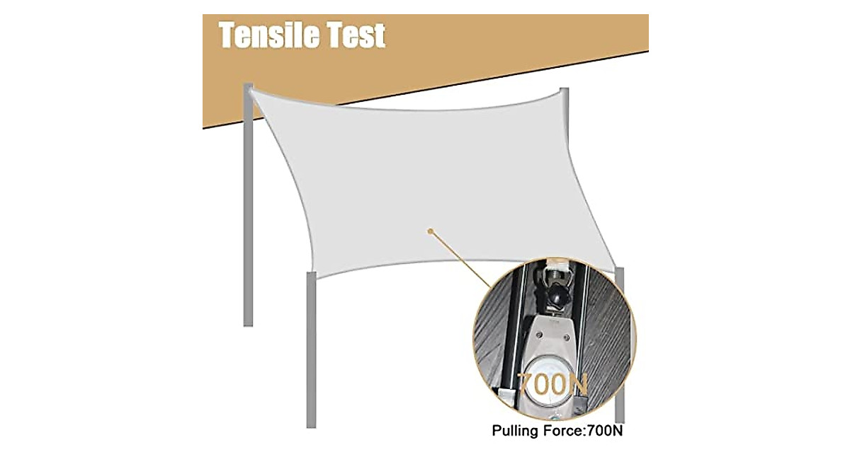 Lehood Sun Shade Sail – UV Protection for Outdoor Spaces