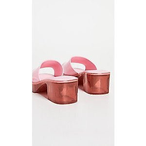 Melissa Women's Shape Ad Sandals, Pink, 7 Medium US