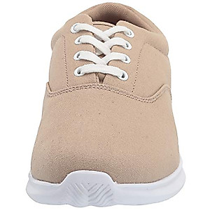 Propét Women's Flicker Sneakers, Tan, 8 Medium US