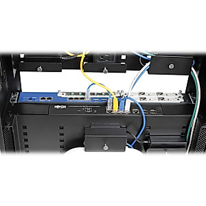 Tripp Lite 5U Smart Rack, Low Profile, Vertical Mounting, Switch Depth Wall Mount Wiring Enclosure, Adjustable Brackets, Wall Rack Enclosure (SRWF10UMOD)