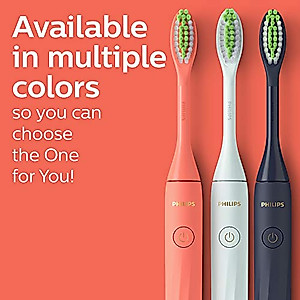 Philips One by Sonicare Battery Toothbrush, Miami Coral, HY1100/01