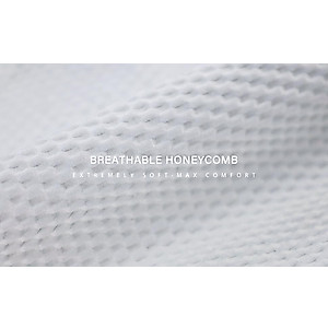 HORISUN Womens Racerback Sports Bra Seamless Wireless Workout Yoga Bras(White XL)