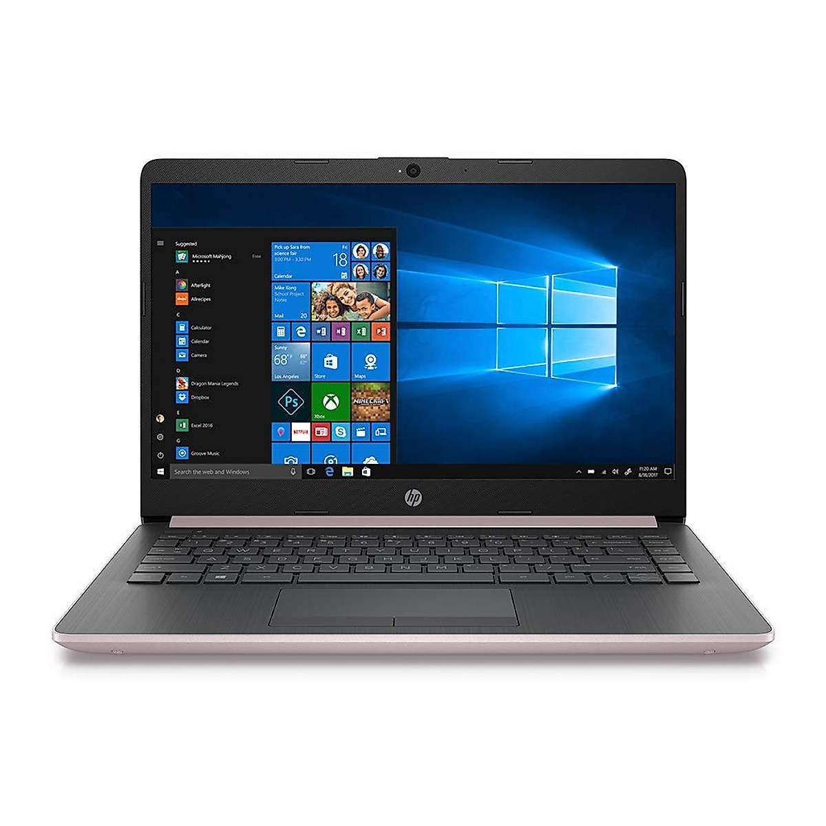 HP Newest Premium High Performance Business Flagship Laptop PC 14 inches HD LED-Backlit Display Intel Pentium N5000 4GB DDR4 RAM 64GB eMMC Bluetooth Windows 10 S (Renewed)