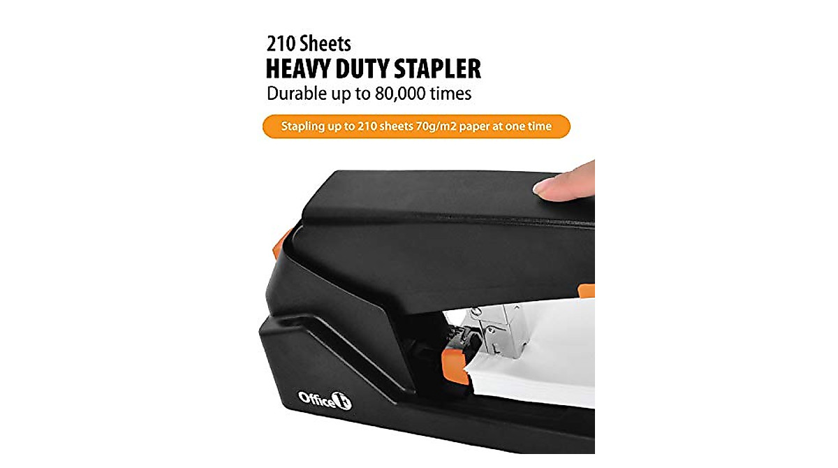 OFFICE1ST Heavy Duty Stapler: 210 Sheets Capacity