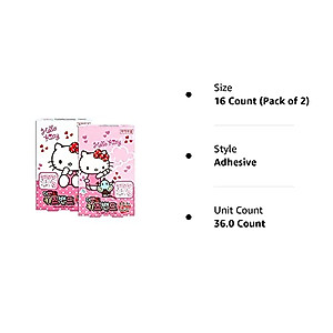 Sanrio Hello Kitty Band First Aid Tape Bandages : 32pcs (2 Boxes)