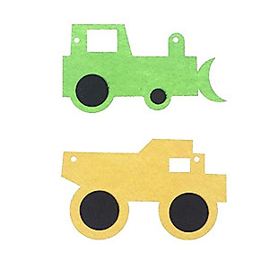 3 Meters Baby Boy Kid's Bedroom Banner Trucks Vehicles Bunting Garland Hanging Decorations for Birthday Party Decor