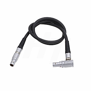 HangTon Serial Data Cable 4 pin Right Angle to 4 pin for Preston Light Ranger 2 to MDR3 MDR4 Motor 60cm