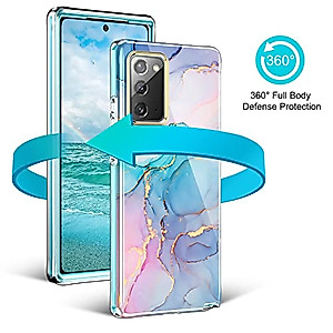 DT Compatible for Samsung Galaxy Note 20 Case(NO Screen Protector), Lightweight and Stylish Full Body Shockproof Protective Rugged TPU Case for Samsung Note 20