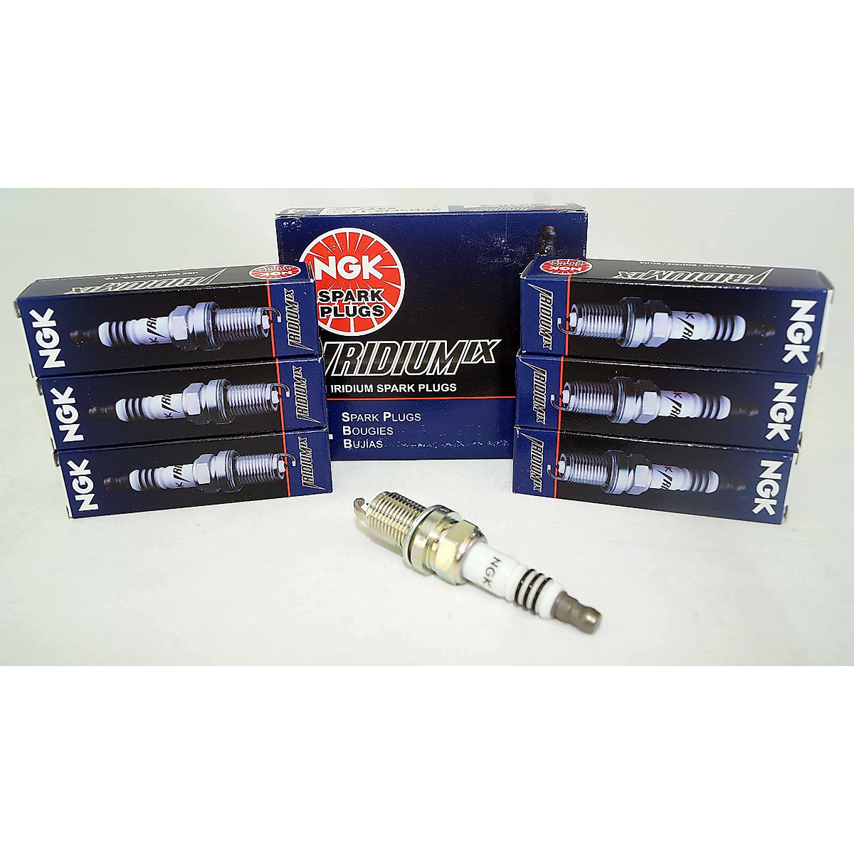 NGK 2477 Iridium Spark Plugs ZFR5FIX-11 ---- 6 PCSNEW