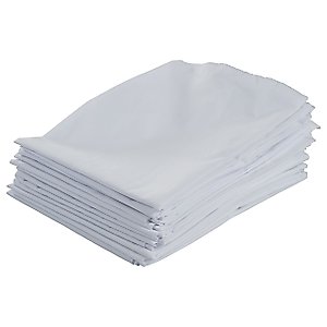 ECR4Kids Cot Sheet, Standard Size, Rest Time Accessories, White, 12-Pack