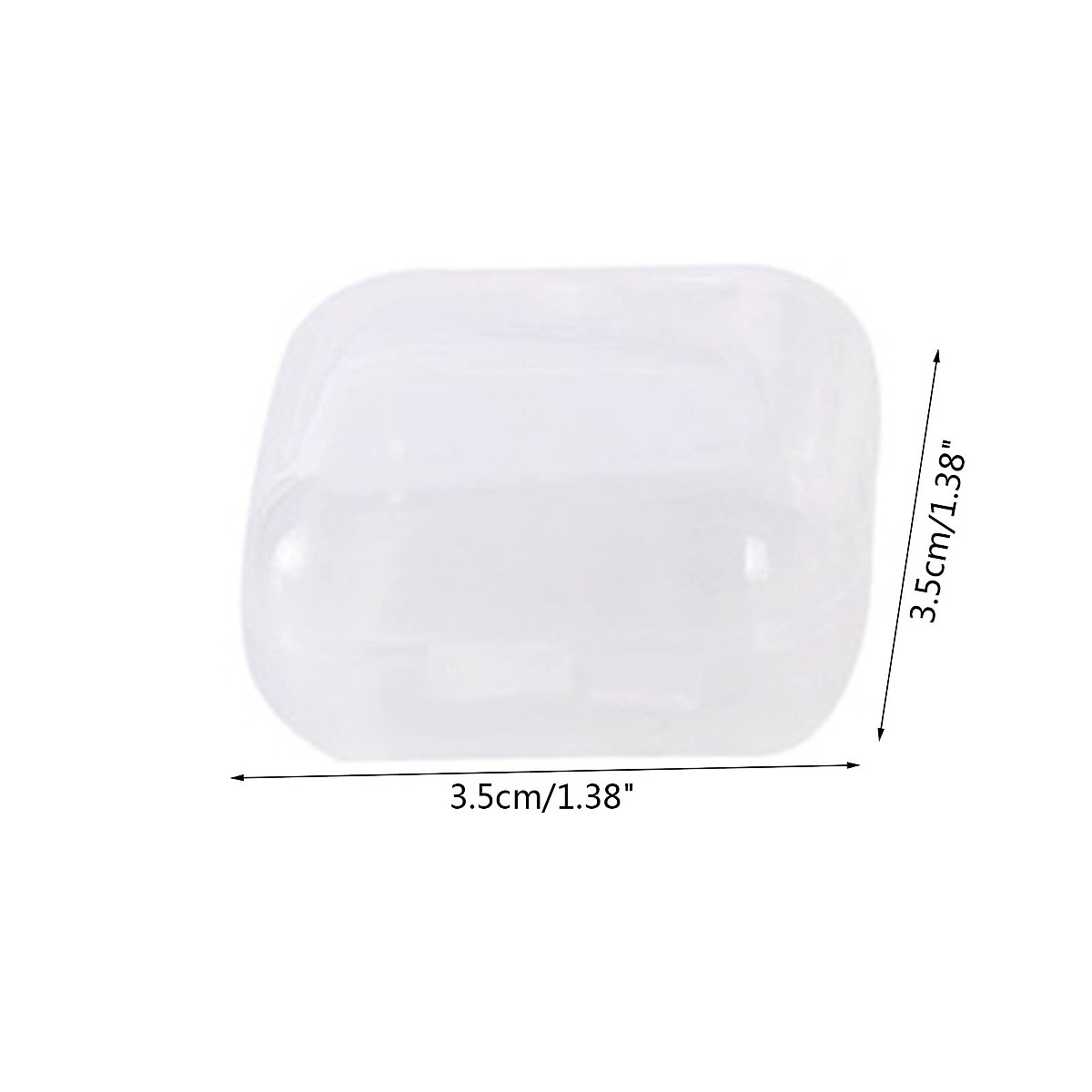 Ankexin 10x Mini Plastic Storage Container Box Portable Medicine Holder Storage Organizer Jewelry Packaging for Earring