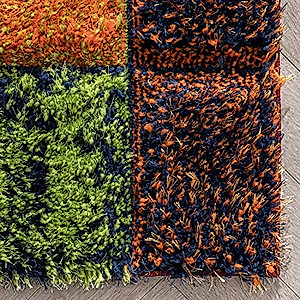 Well Woven Kizi Multi Abstract Geometric Area Rug (3'11" x 5'3")