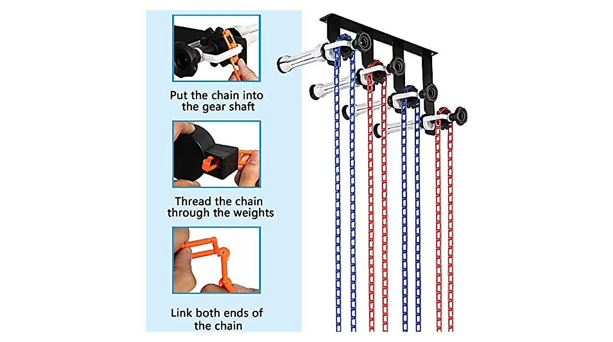 Photography Backdrop Wall Mount Roller System | 4 Rollers