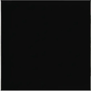 8x8 Subway Square Porcelain Floor Wall Tile Matte Finish for Backsplash Kitchen, Accent Decor, Bathroom Shower Tile (Black, Box of 30 Pieces (12.7 sq.ft))