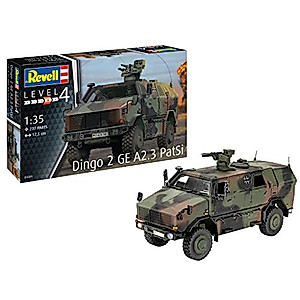 Revell GmbH 03284 3284 1:35 Dingo 2A3.1 Plastic Model Kit Multicolour, 1/35