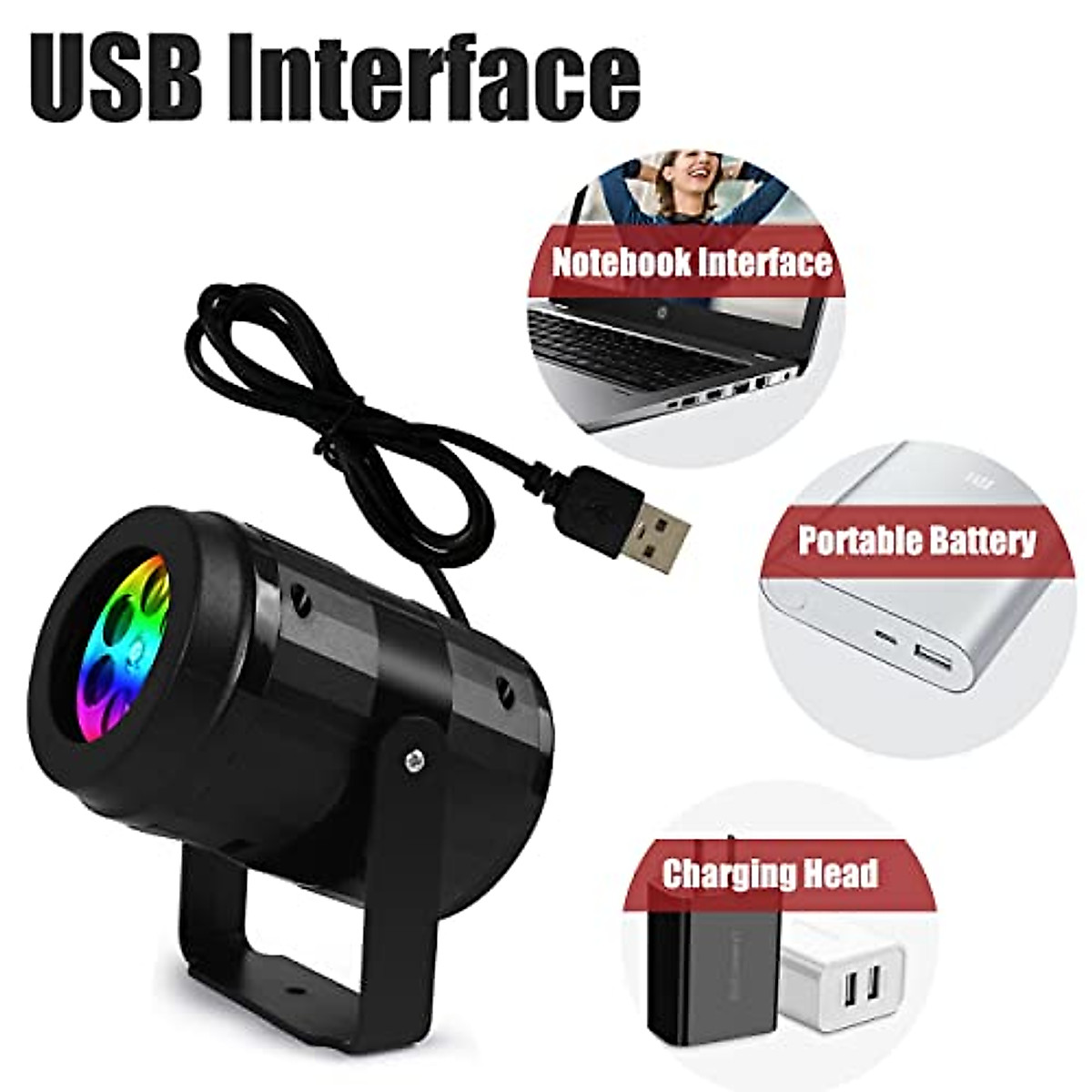 Mother's Day Projector Lights, Valentine's Day LED Projection Lamp, Moving Butterfly Projector Lights, Indoor Valentine's Day Wedding Mother's Day Anniversary Decoration, Switchable-6 Slides