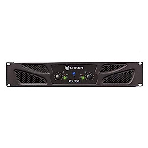 Crown Two-channel-750W at 4Ω Power Amplifier, Black, 750-Watts (XLi2500)