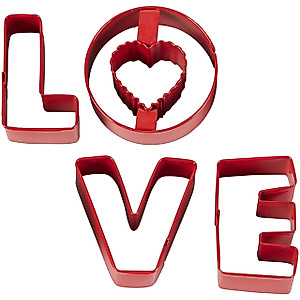 WILTON INDUSTRIES, INC COOKIE CUTTER SET LOVE, us:one size