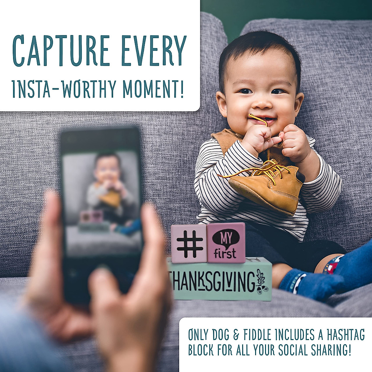 Dog & Fiddle Baby Milestone Blocks & Baby Shower Gifts. Baby Girl Baby Month Milestone Baby Girl Shower Gift Milestone Blocks for Baby boy Baby Age Milestone Blocks Baby Months Photo Prop