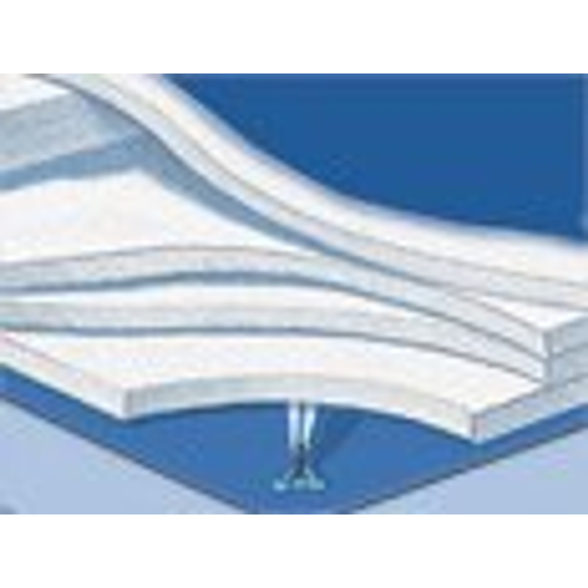 Boyd's Queen Full Waveless Soft-Side (72x52x8) Waterbed Mattress