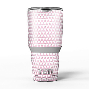 Design Skinz The Micro Pink Polka Dots - Skin Decal Vinyl Wrap Kit Compatible with The Yeti Rambler Cooler Tumbler Cups