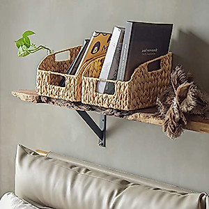 StorageWorks Water Hyacinth Storage Baskets Set