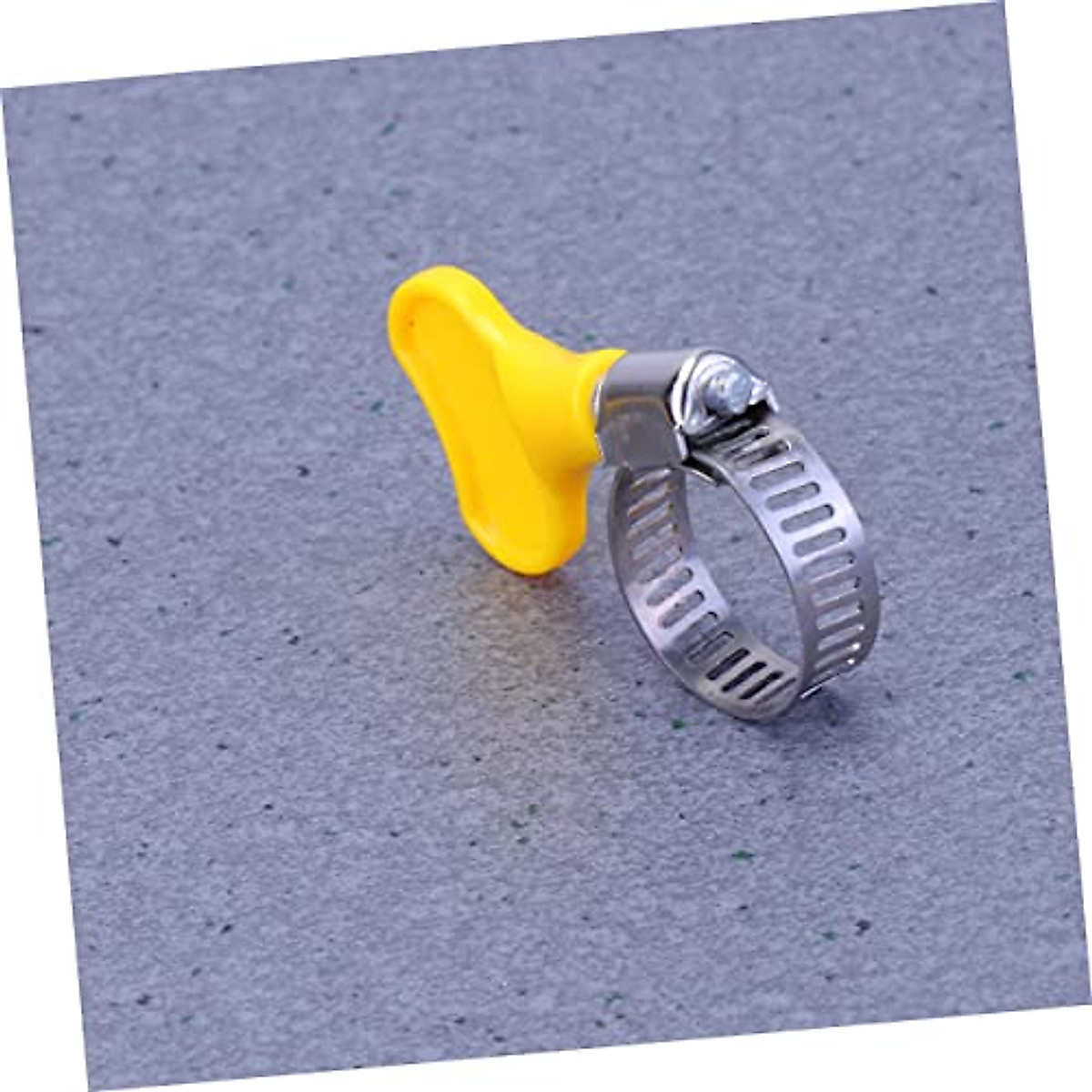 TEHAUX 100pcs Worm Drive Clamp Gear Clamp Gears Gears Gears Hose Band Hose Clip Drive Pipes Heavy Duty Clamps Worm Clamp Hose Clamps Stainless Steel Home Use Clamp American Style Pipeline