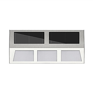 KOVOSCJ Solar Solar Light Garden Light Outdoor Home Garden Villa Exterior Wall Street Light Waterproof Decorative Wall Light Outdoor Staircase Light Waterproof