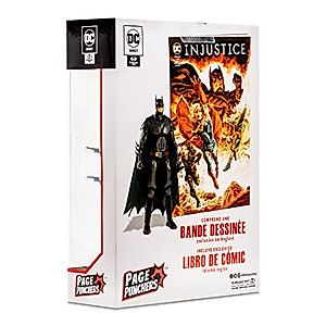 McFarlane Toys - DC Direct Gaming 7IN Figure with Comic - Injustice 2 WV1 - Batman