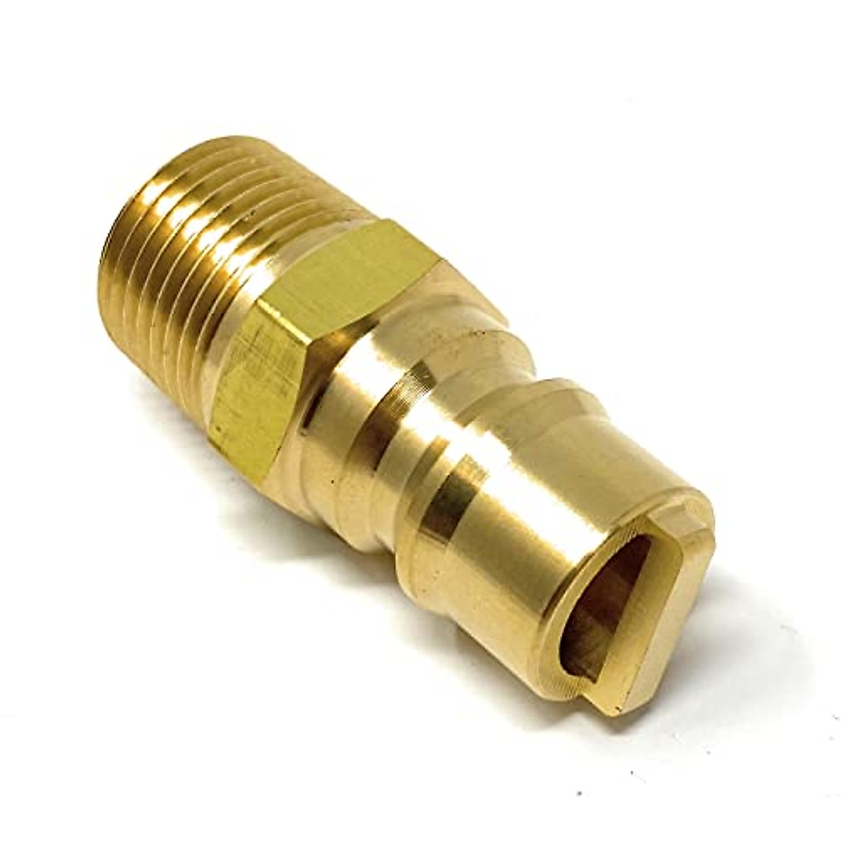 MI MADOL IMPORTS, LLC MADOL 3/8" Natural Gas Quick Connect Fitting [910-583] LP Gas Propane Hose Quick Disconnect Kit, 100% Solid Brass