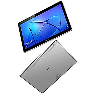 Huawei MediaPad T3 10 9.6" 32GB ROM + 3GB RAM Wi-Fi & 4G LTE Tablet (Space Gray) - GSM Unlocked (Renewed)