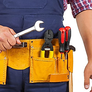 Outivity 8" Cutting Pliers Wire Cutter Steel Cable Cuts Copper Wire, Rope Spring Wire Multi-Function Hand Tool For Electricians,Homes