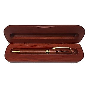 Engraved/Personalized Rosewood Pen Gift Set | Sofia's Findings