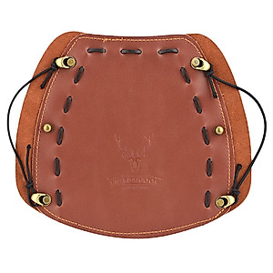 Dilwe Arm Guard, Shooting Archery Arrow Leather Arm Guard Strap Armband For Hunting Shooting Bow